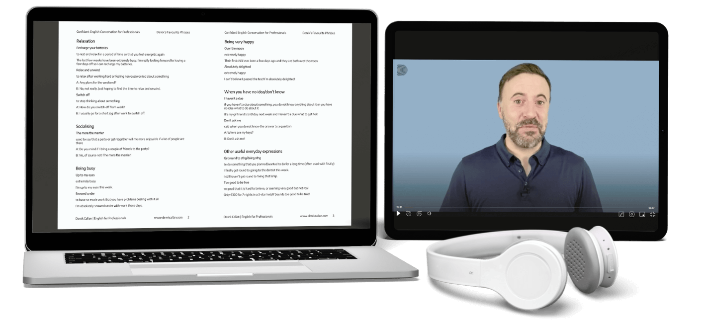 Small Talk for Professionals - Derek Callan English for Professional