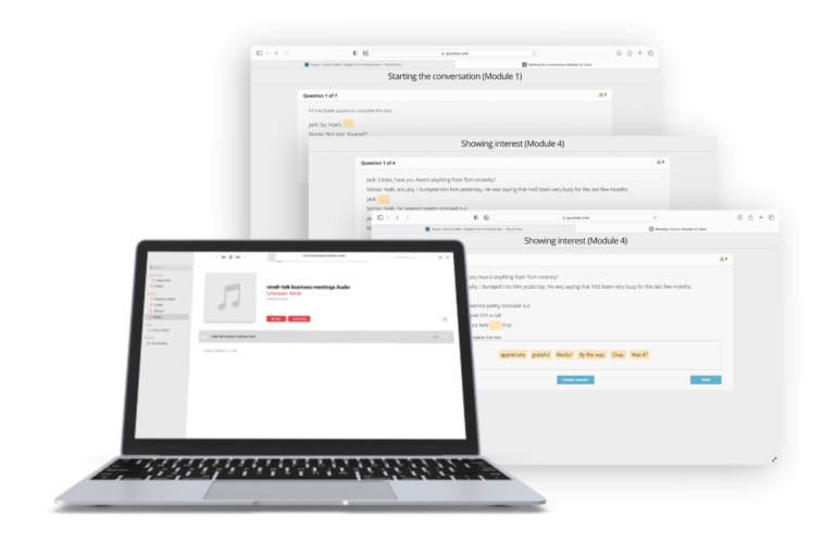 Small Talk for Professionals - Derek Callan English for Professional