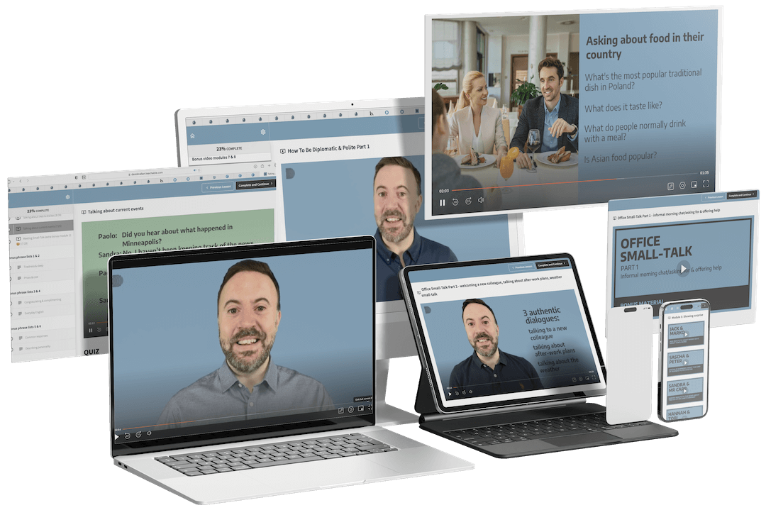 Small Talk for Professionals - Derek Callan English for Professional